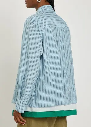 Loewe Color-block Striped Shirt