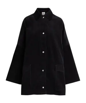 TOTEME Corduroy Jacket - Black