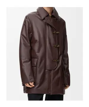 Loewe Coat In Nappa Lambskin