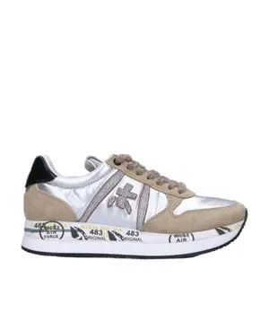 Premiata Logo Low-top Sneakers - White