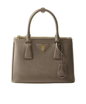 Prada Galleria Small Saffiano Leather Bag - Clay Ash