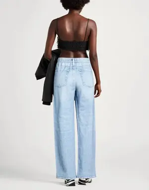 Rag & Bone Solid Color Loose Fit Trousers