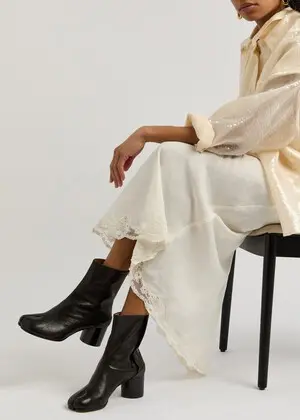 MAISON MARGIELA Square-toe Ankle Boots