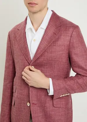 Brunello Cucinelli Silk Blend Blazer