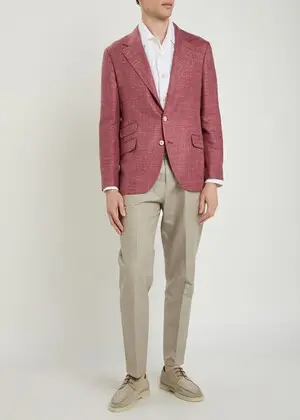 Brunello Cucinelli Silk Blend Blazer