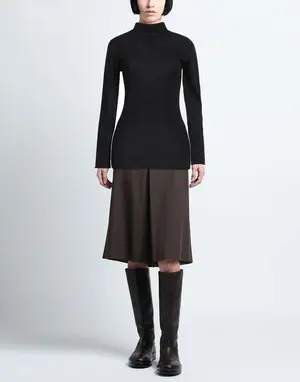 Marni Solid Color Wool Turtleneck Knit Sweater