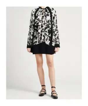 Max Mara Floral Print Kaftan