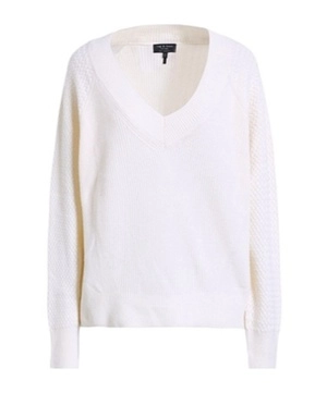 Rag & Bone Cashmere Knitted Sweater - White