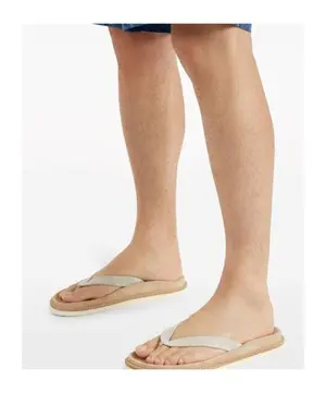 Brunello Cucinelli Suede Flip Flops