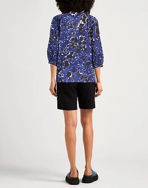 Marni Printed V-neck Top