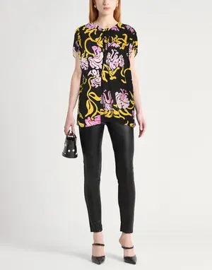 Marni Printed Short Sleeve Crewneck Top