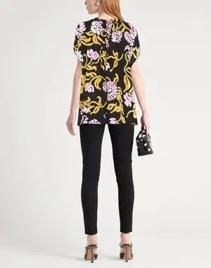 Marni Printed Short Sleeve Crewneck Top