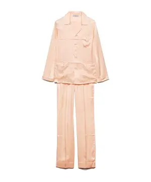 Prada Vintage-look Satin Pajamas