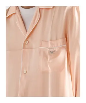 Prada Vintage-look Satin Pajamas