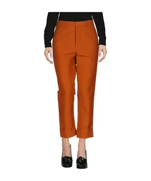 Marni Woven Trousers With Folded Hem