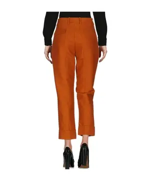 Marni Woven Trousers With Folded Hem