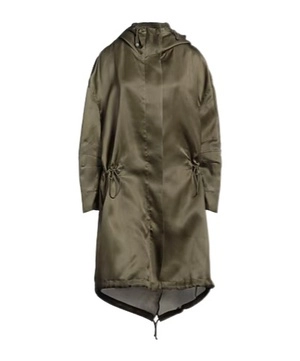 Max Mara Solid-color Hooded Jacket - Green