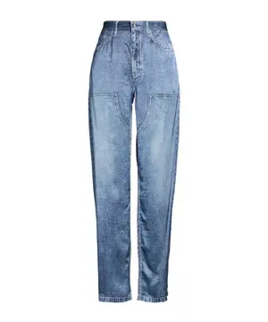 Rag & Bone Plain Colour Casual Trouser - Blue