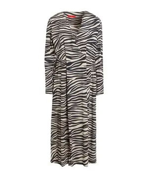 MAXCO. Max&co. Zebra Print Midi Dress