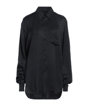 MAISON MARGIELA Solid-colored Long Shirt - Black