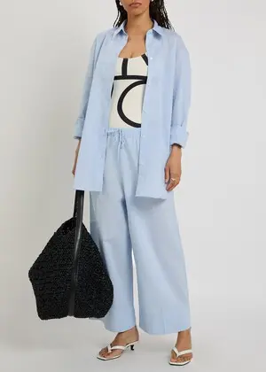 TOTEME Cotton And Linen-blend Shirt