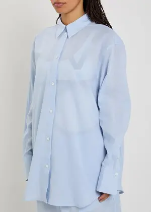 TOTEME Cotton And Linen-blend Shirt