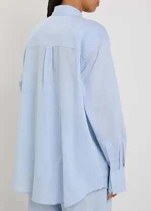TOTEME Cotton And Linen-blend Shirt