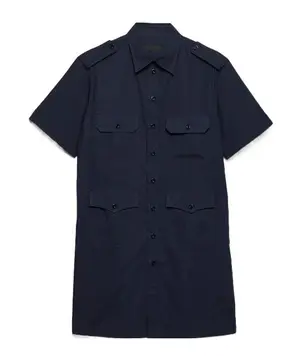 Prada Short-sleeved Cotton Shirt