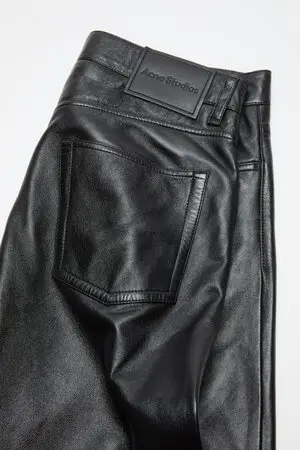 Acne Studios Leather Trousers