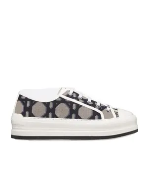 Dior Walk'n' Platform Sneakers - White