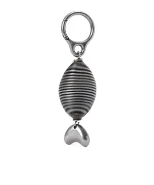 Loewe Oval Fish Charm - Gray
