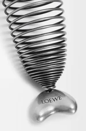 Loewe Oval Fish Charm - Gray