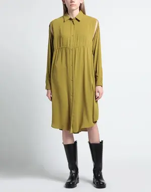 MAISON MARGIELA Solid Color Shirt Dress