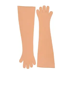 Marni Mid-weight Knit Gloves - Nude