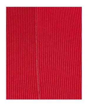 Marni Solid Color Knitted Bodycon Dress