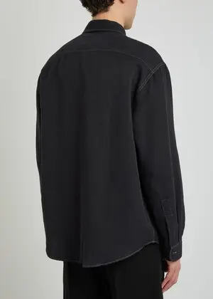 Studio Nicholson Louro Cotton And Linen-blend Shirt