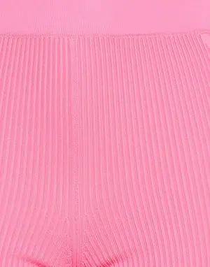 Jacquemus Ribbed High Waisted Bike Shorts