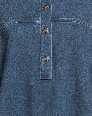 Rag & Bone Solid-colored Long-sleeved Denim Top