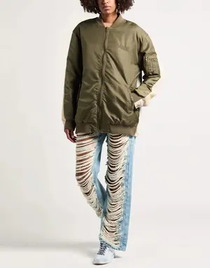 MAISON MARGIELA Two-tone Bomber Jacket