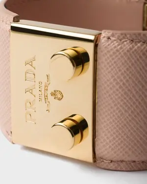 Prada Logo Cuff Bracelet