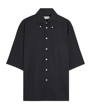 LEMAIRE Cotton Shirt - Black
