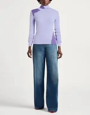 MAISON MARGIELA Solid Color Lightweight Knit Sweater