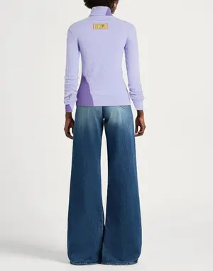 MAISON MARGIELA Solid Color Lightweight Knit Sweater