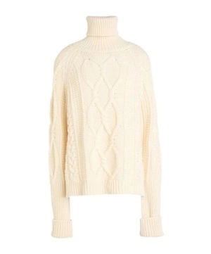 MAXCO. Cable Knit Turtleneck Sweater