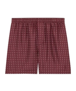 Saint Laurent Polka Dot Wide Leg Shorts