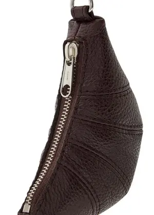 LEMAIRE Croissant Mini Grained Leather Bag Charm