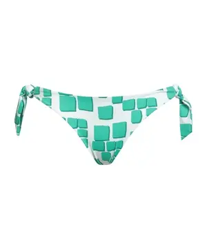 Max Mara Checked Bikini Bottoms