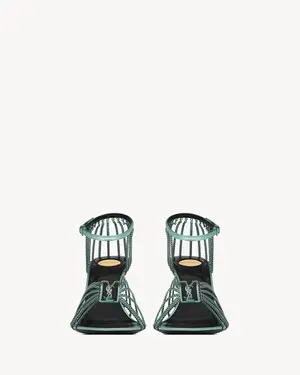 Saint Laurent Babylone Open-toe High-heeled Sandals