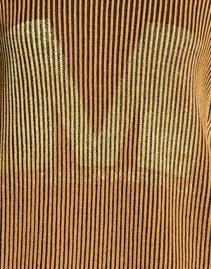 MAISON MARGIELA Striped Intarsia-knit Jumper