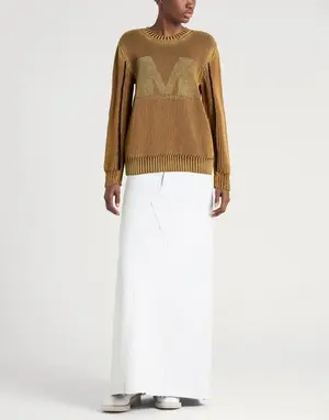 MAISON MARGIELA Striped Intarsia-knit Jumper